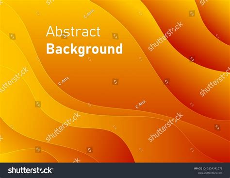 Abstract Gradient Background Red Orange Gradient Stock Vector Royalty Free 2224341071