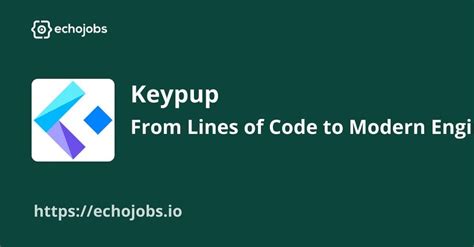 Keypup Is Hiring From Lines Of Code To Modern Engineering Kpis A New