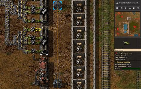 Inserter Waiting For Source Items Rfactorio