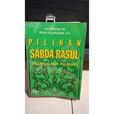Jual Pilihan Sabda Rasulullah Hadis Hadis Pilihan Shopee Indonesia