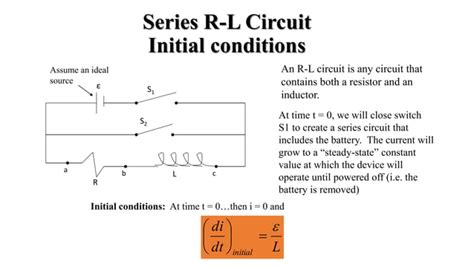 Series R L Circuits Pptx