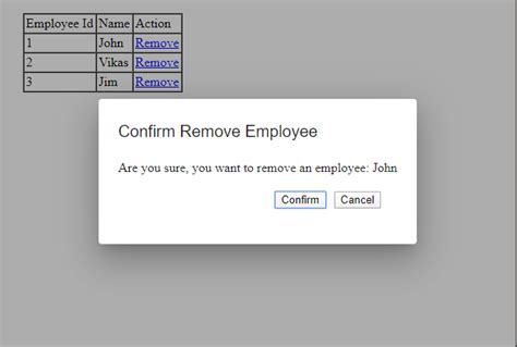 Angular Material Confirm Dialog Box Easy Implementation
