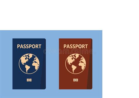 International Passport Vector Illustrator Passport Vector Illustrator