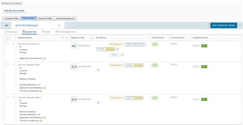 azure vmware solution upgrade to vmware hcx 4 5