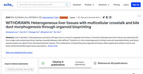Heterogeneous Liver Tissues With Multicellular Crosstalk And Bile Duct