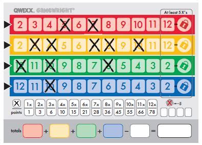 How To Play Qwixx Official Rules UltraBoardGames