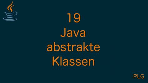 Java Für Anfänger 19 Abstrakte Klassen Youtube
