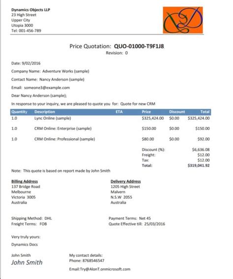 Dynamics Pdf Docs For Crm 2016 Word Templates Crm Software Blog Dynamics 365