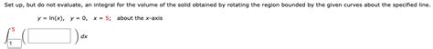 answered set up but do not evaluate an… bartleby