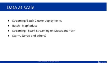 logging infrastructure for microservices using streamsets data