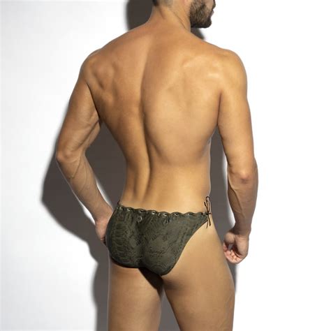 SNAKE SKIN SWIM BRIEF
