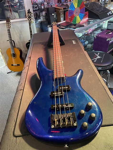 Ibanez Sdgr Bass 1992 Blue Reverb