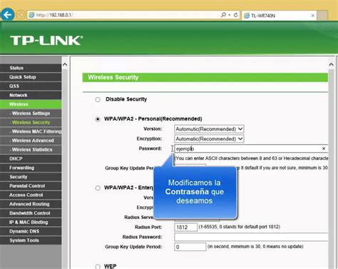 ¿cómo Cambiar La Clave Del Wifi Cantv Tp Link
