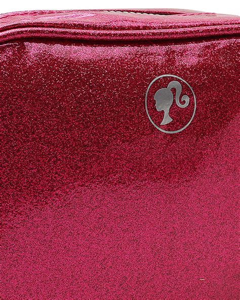 Riachuelo Necessaire M Brilho Barbie Rosa