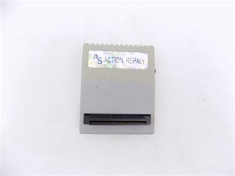 Like New Playstation 1 Ps1 Ps Action Replay Cheat Cartridge Tested