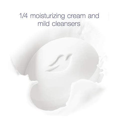 Dove Beauty Bar Gentle Cleanser For Softer And Smoother Skin With 1 4