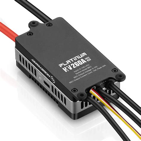 Hobbywing Platinum 260a Hv V5 Esc 6 14s Sbec Helidirect