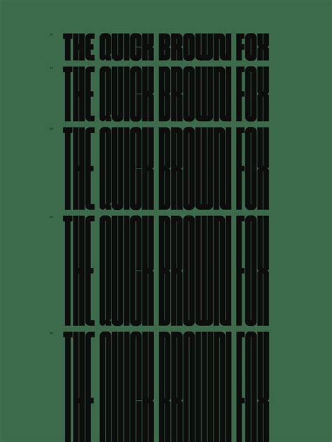 Mikael Westman — Stretchy Font