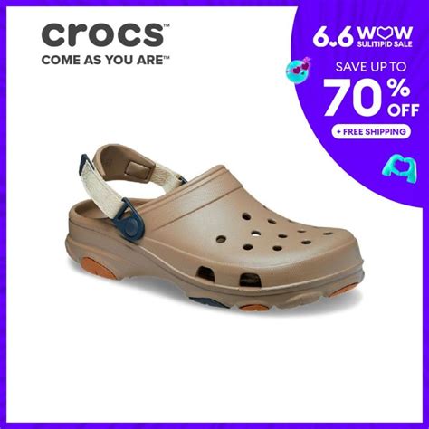Crocs Unisex Classic All Terrain Clog In Khaki Multi Lazada PH