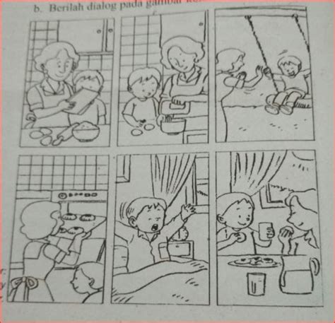 Berilah Dialog Pada Gambar Komik Berikut MOTORCOMCOM