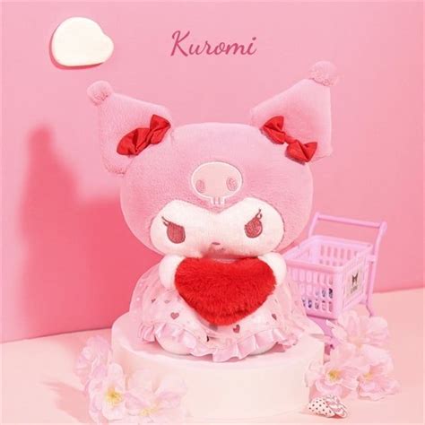 Gấu Bông Sanrio ôm Trái Tim đỏ 23cm Ciuciu Quà Tặng And Đồ Gia Dụng