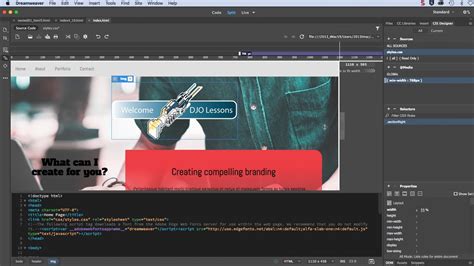Intro To Responsive Web Design Using Dreamweaver Youtube
