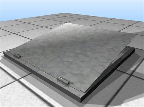 Ляда погреба - Чертежи, 3D Модели, Проекты, Металлоконструкции