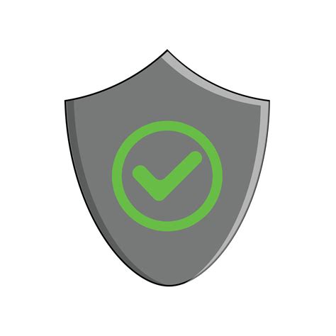 Security Shield Icons With Check Mark Security Shield Symbols 48070922 Vector Art At Vecteezy