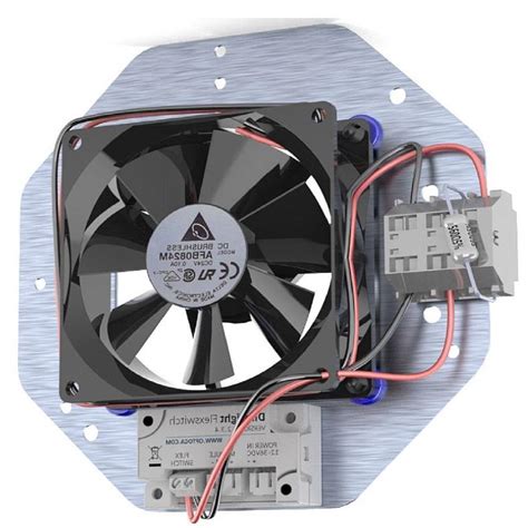 Fan Assembly With Step Dimmer Module Burton Medical