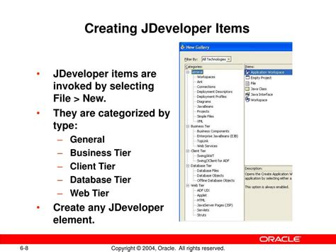 PPT Building Applications With Oracle JDeveloper G PowerPoint Presentation ID