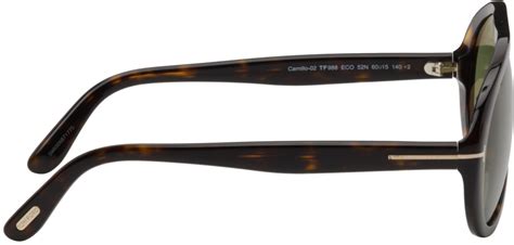 Tom Ford Tortoiseshell Camillo Sunglasses Tom Ford