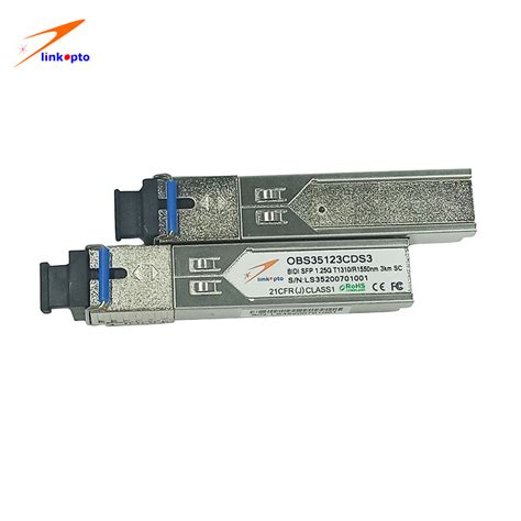 Compact SC Sfp Pluggable Optical Module Gigabit Sfp Transceiver High Performance