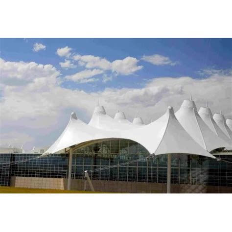 Tensile Tent Structure Pu Panel Pvc Panel Steel Custom Color Concrete Floor Pu