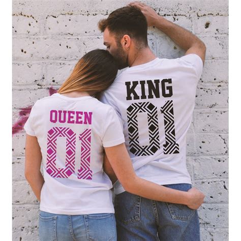T Shirts Di Coppia King 01 And Queen 01