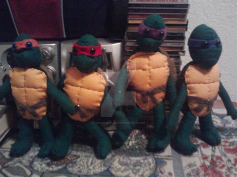 Tmnt Plush By Sakuratsuki On Deviantart