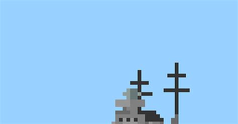 軍艦 シャルンホルスト級巡洋戦艦（ドット絵） 松岳丸のイラスト Pixiv