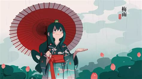 Видео обои Tsuyu Asui Boku No Hero Academia Аниме 1920x1080 Fullhd