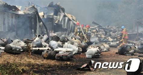 경주 가스 폭발사고 차량용 Lpg 처리업체 공장서 인명피해 없어