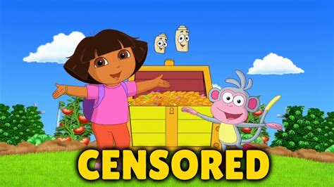 Dora The Explorer Censored Try Not To Laugh Youtube
