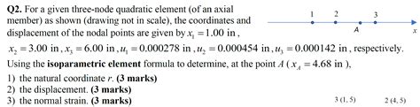 Solved 1 2 3 A X Q2 For A Given Three Node Quadratic