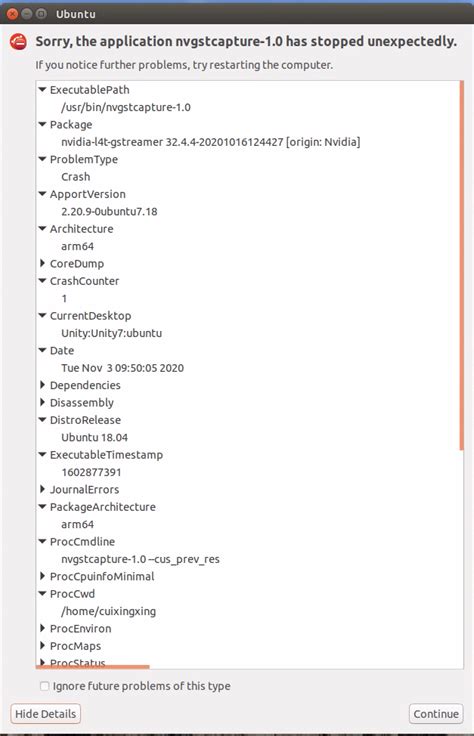 Nvgstcapture 10 Has Stopped Unexpectedly Mdl Sdk Nvidia Developer