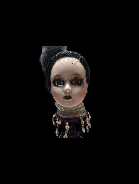 Haunted Doll Horror Dolls Creepy Weird Unique Tassemblage Goth Doll Collector Oddities