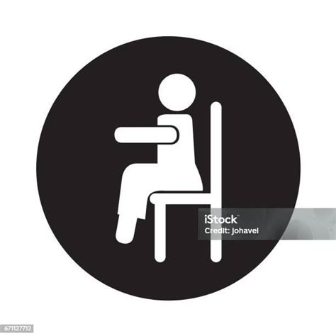 女人坐著的剪影標誌圖示向量圖形及更多一個人圖片 一個人 人 人體 Istock