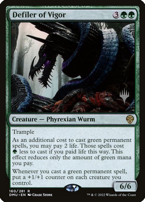 Defiler Of Vigor · Dominaria United Promos Pdmu 160p · Scryfall