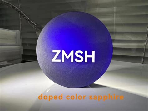Synthetic Blue Sapphire Crystal Ruby Al2o3 Single Crystal