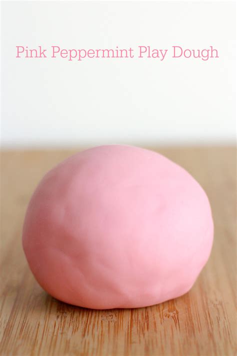 Pink Peppermint Play Dough Make And Takes