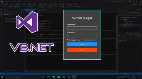 Valores Thp How To Create Login Form With Visual Stud Vrogue Co