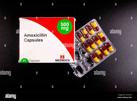 Amoxicillin Capsules 500mg Antibiotic Drugs For The Treatment Of