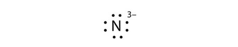 Electron Dot For N