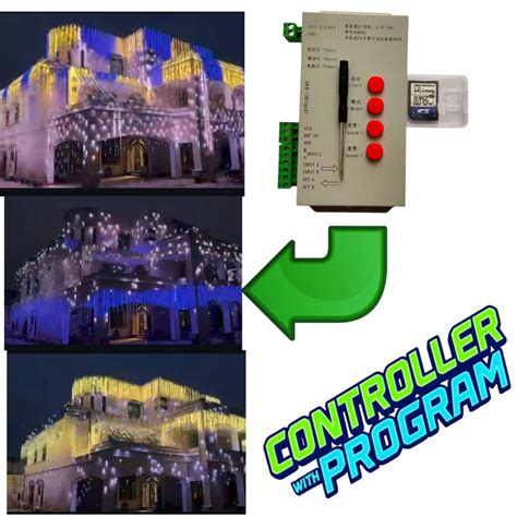 T1000 S Controller With New Rainfall And Star Designs Hardhat Electronics